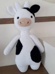 PATRÓN GRATIS DE VACA AMIGURUMI A CROCHET paso a paso en ESPAÑOL ...