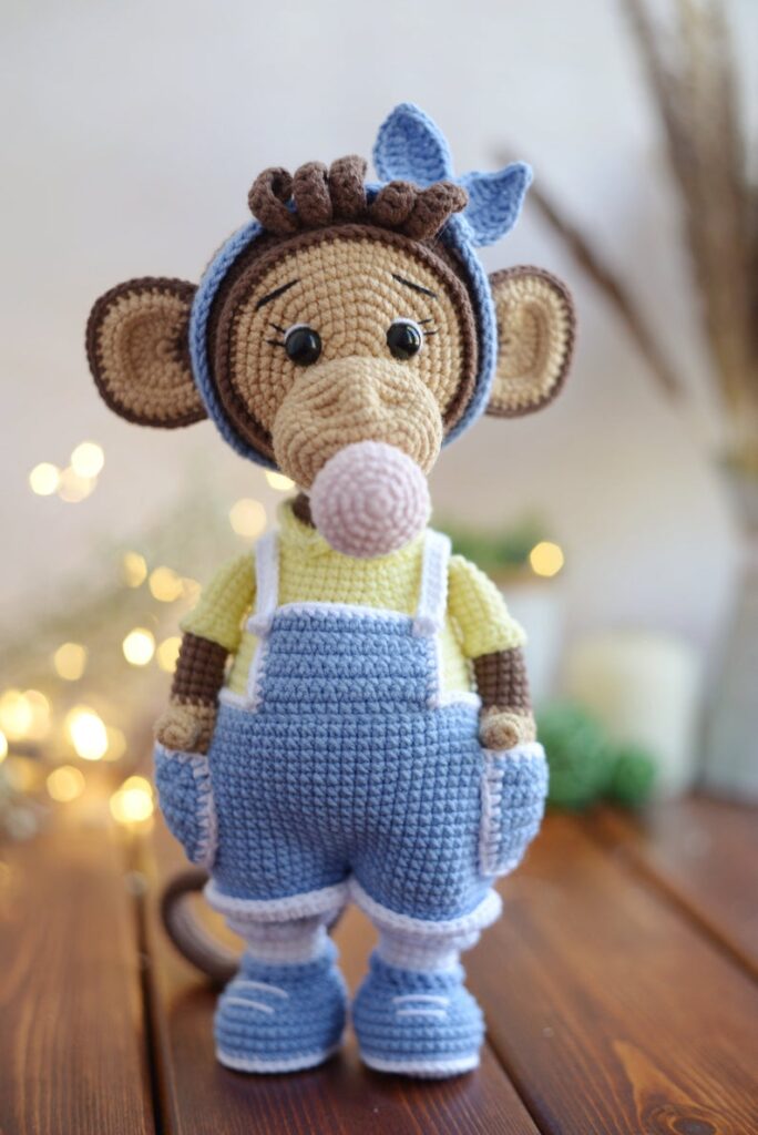 PATRÓN GRATIS de Mono Amigurumi paso a paso en español — Crochetisimo