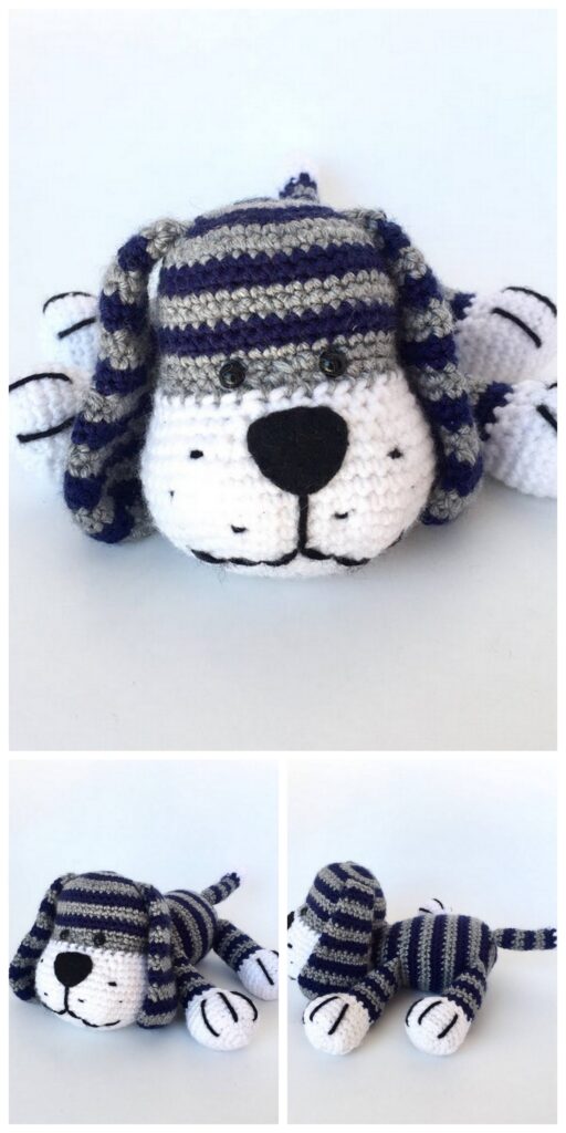 PATRÓN GRATIS Perro Labrador Amigurumi paso a paso - Crochetisimo