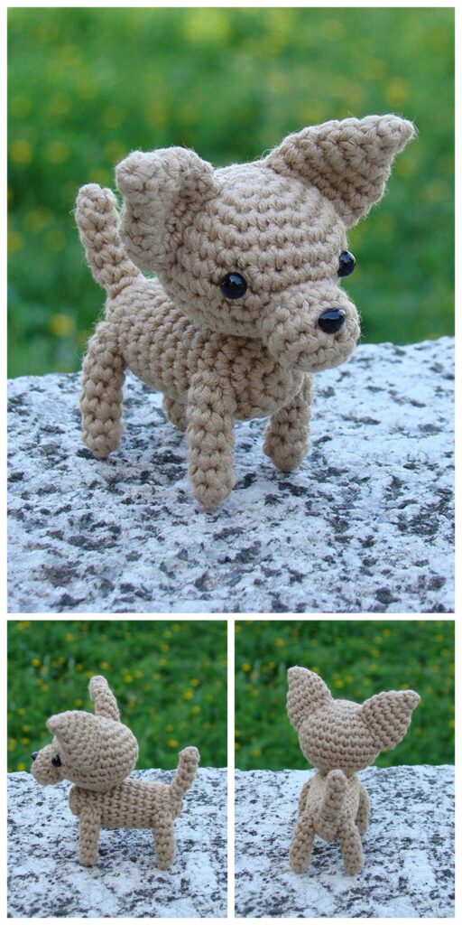 PATRÓN GRATIS Perros Amigurumi paso a paso - Crochetisimo