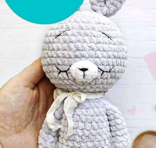 PATRÓN GRATIS Conejo Durmiente Amigurumi paso a paso - Crochetisimo