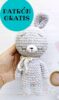 PATRÓN GRATIS Conejo Durmiente Amigurumi paso a paso - Crochetisimo