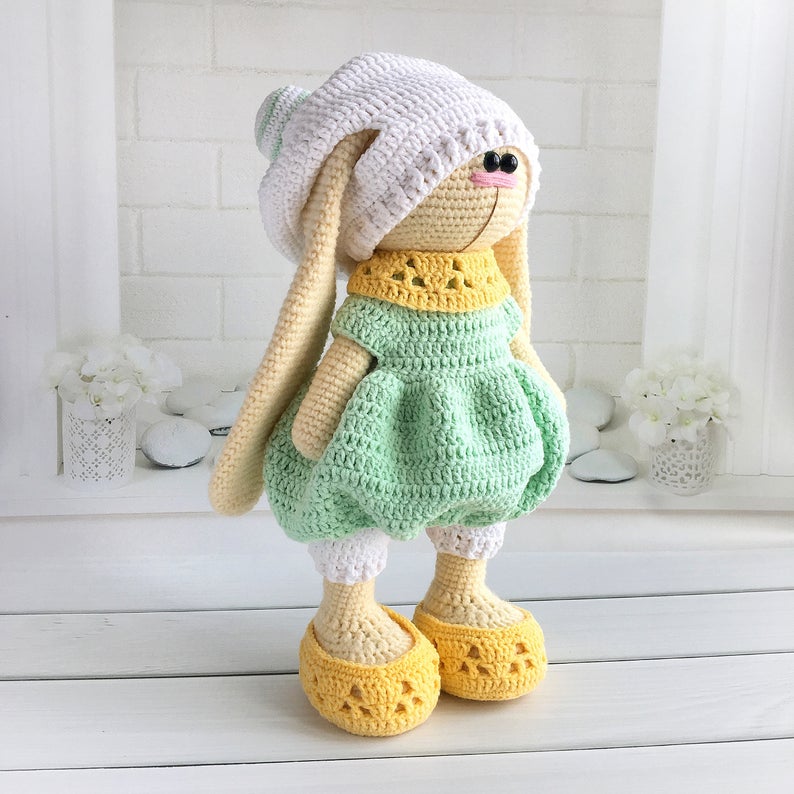 PATRÓN GRATIS Conejito durmiente Amigurumi paso a paso - Crochetisimo