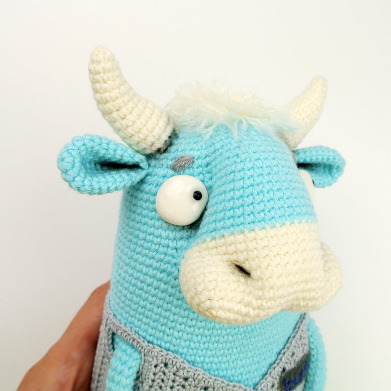 PATRÓN GRATIS Vaca Amigurumi paso a paso - Crochetisimo