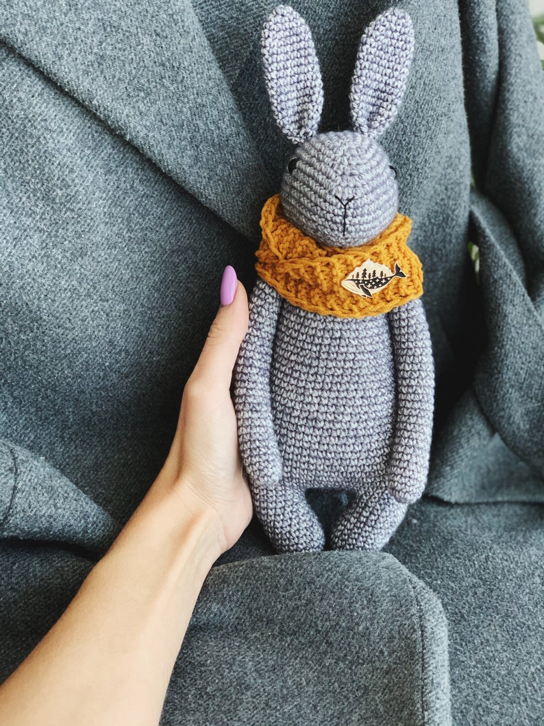 PATRÓN GRATIS Conejito durmiente Amigurumi paso a paso - Crochetisimo