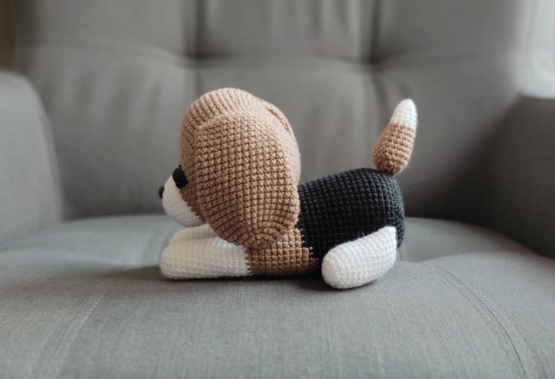 PATRÓN GRATIS Perro Cachorro Amigurumi paso a paso - Crochetisimo
