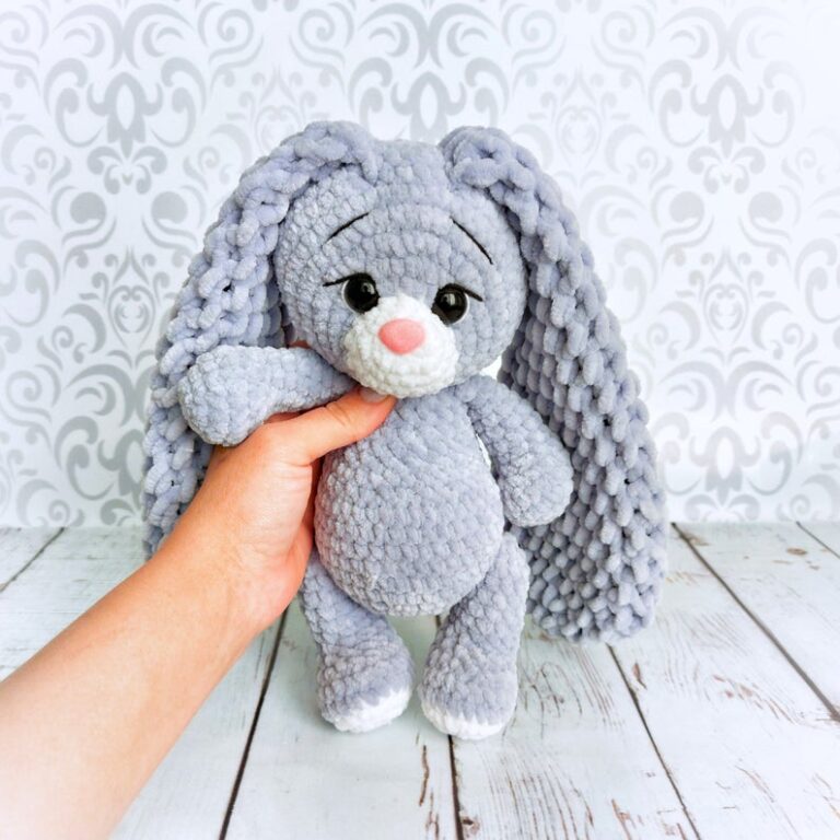 PATRÓN GRATIS Conejo Durmiente Amigurumi paso a paso - Crochetisimo