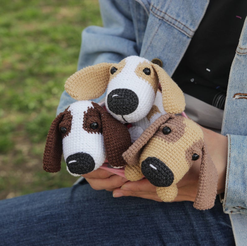 PATRÓN GRATIS Perro Cachorro Amigurumi paso a paso - Crochetisimo