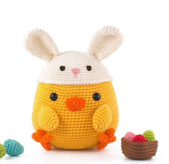 PATRÓN GRATIS Pollito Amigurumi paso a paso — Crochetisimo