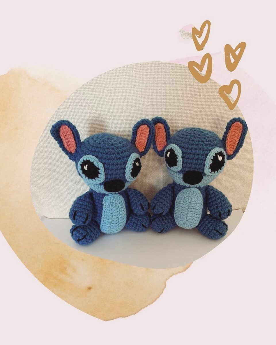 PATRÓN GRATIS Stitch Amigurumi paso a paso - Crochetisimo