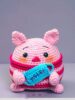 PATRON GRATIS Llavero Cochinillo Amigurumi - Crochetisimo