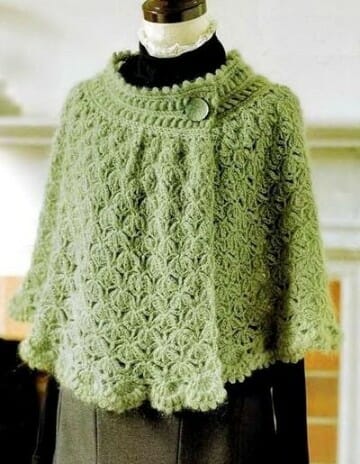 PATRÓN GRATIS Capa en Crochet (Fácil para Principiantes) — Crochetisimo