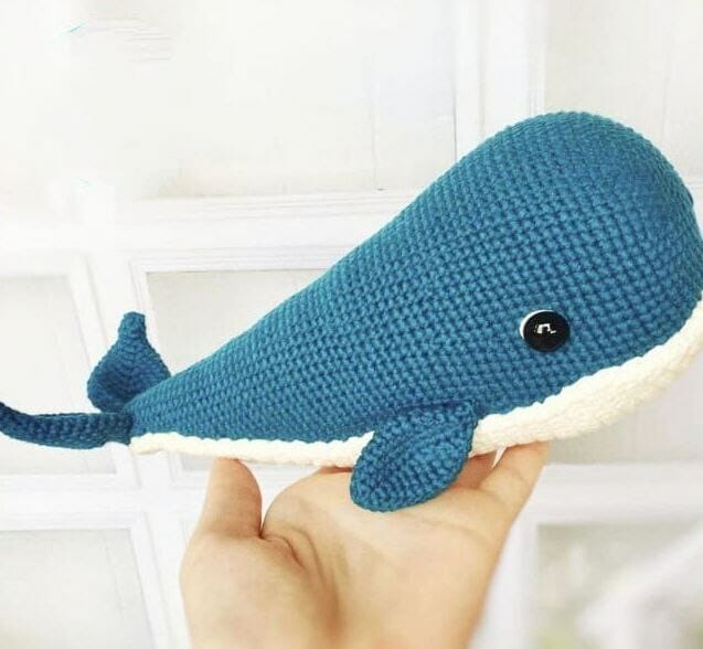 PATRÓN GRATIS Ballena Amigurumi paso a paso - Crochetisimo