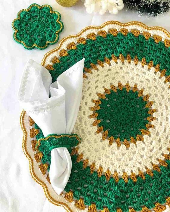 PATRÓN GRATIS Chal Ondulado Maya en Crochet - Crochetisimo
