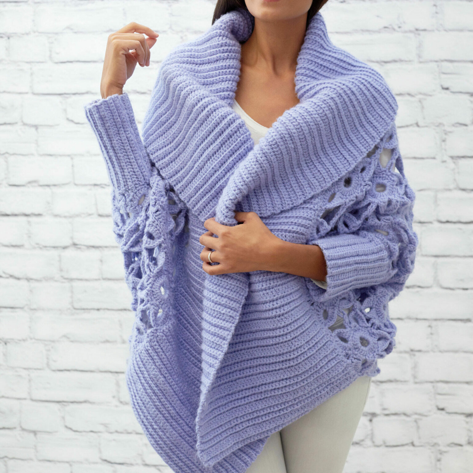 Suéter Polar en Crochet PATRÓN GRATIS