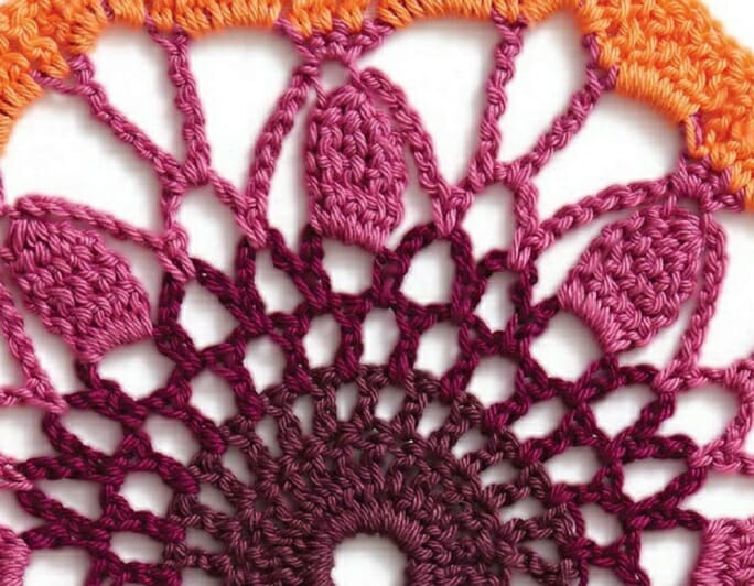 PATRÓN GRATIS Mandala de Eclipse Solar a Crochet - Crochetisimo