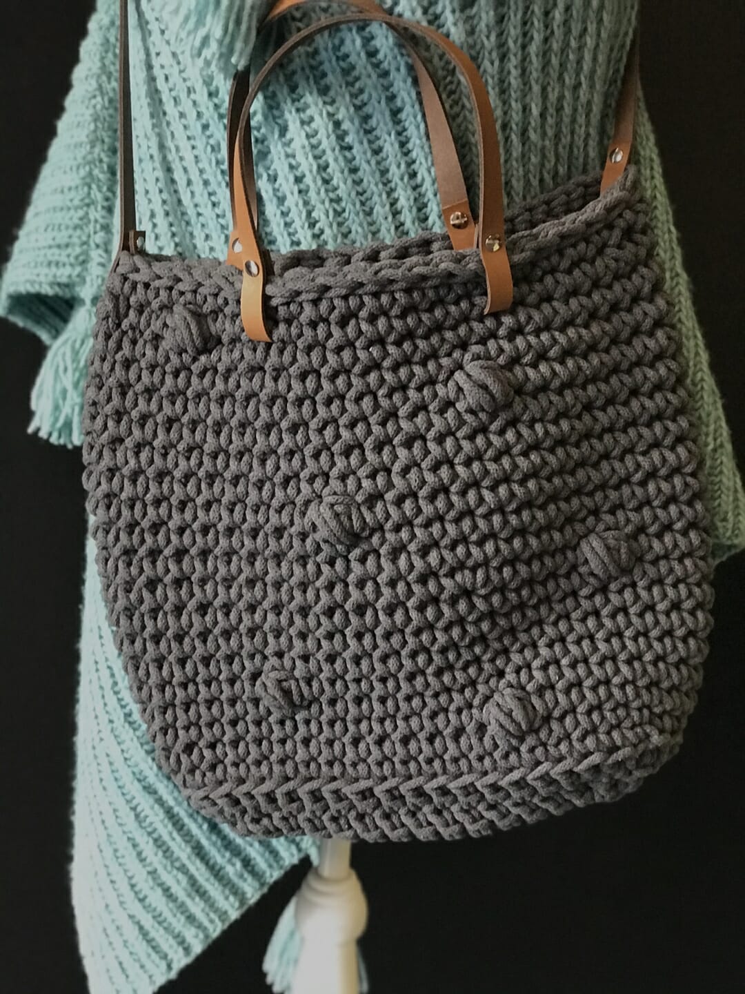 PATRÓN GRATIS Bolso Básico en Crochet - Crochetisimo