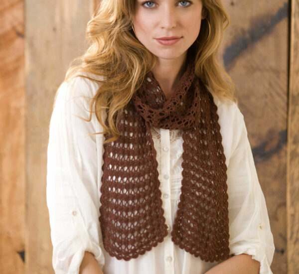 PATRÓN GRATIS Hermosa Bufanda Punto Puff a Crochet - Crochetisimo