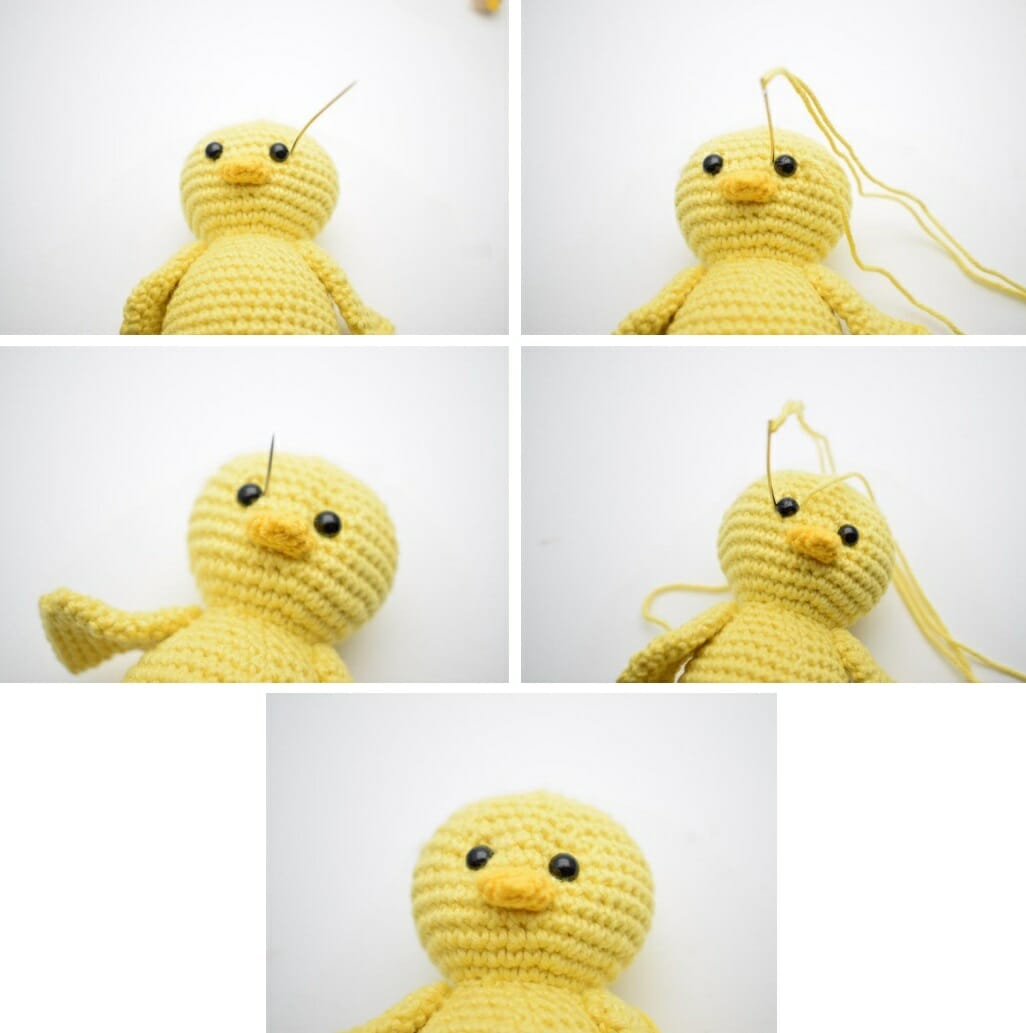 PATRÓN GRATIS Pollito Pio con Cáscara en Amigurumi - Crochetisimo