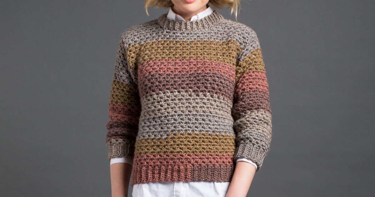 PATRÓN GRATIS Jersey Bartley en Crochet