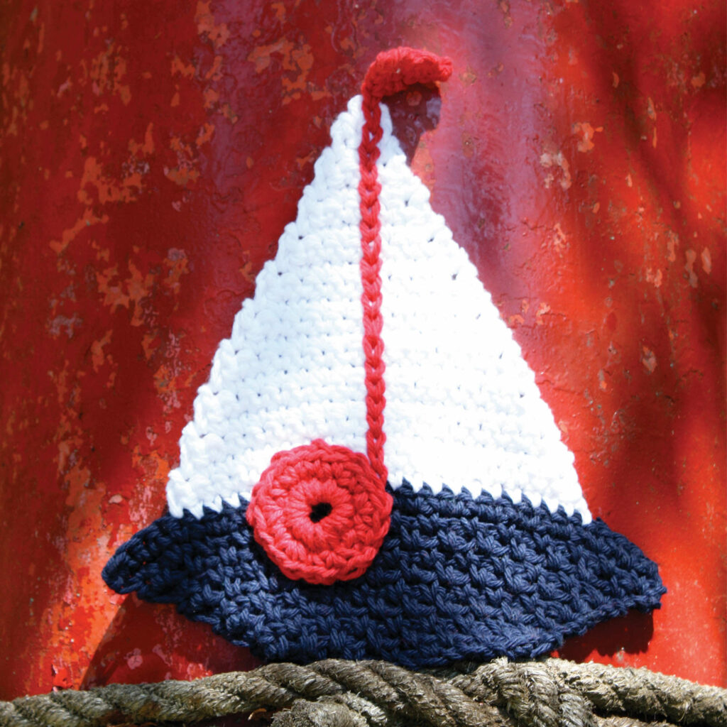 Paño Velero de Alta Mar a Crochet PATRÓN GRATIS - Crochetisimo