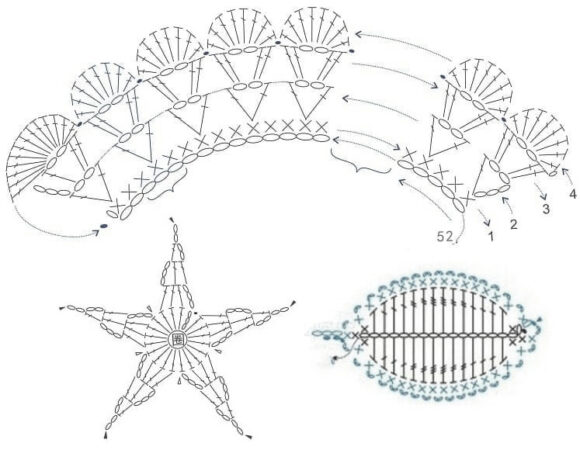 Ramos de Flores en Crochet PATRON GRATIS - Crochet Flower