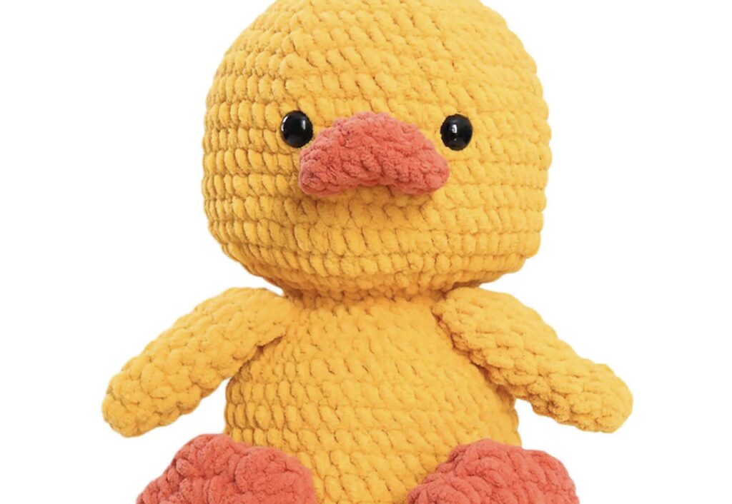 Peluche Pato de Felpa Amigurumi PATRÓN GRATIS