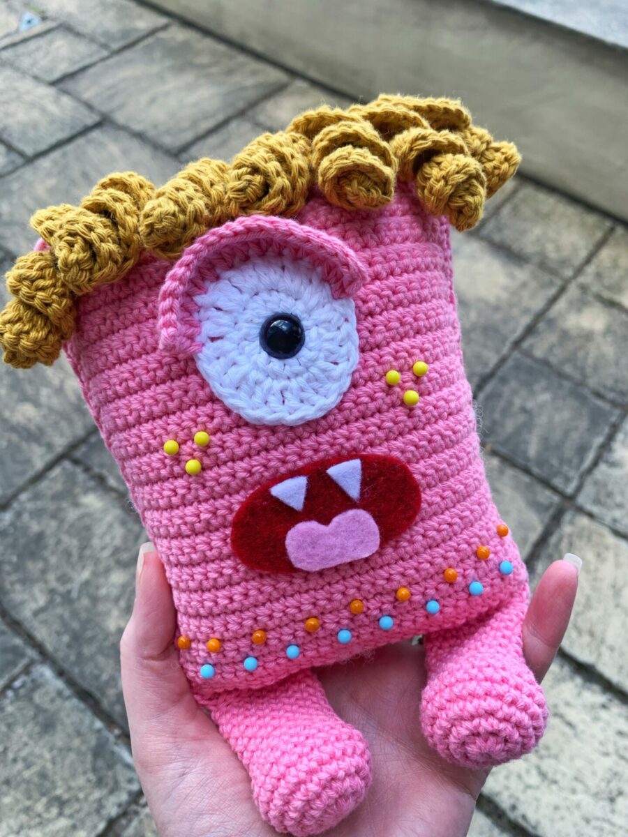 Soozie Monstruo Amigurumi Patrón Gratis