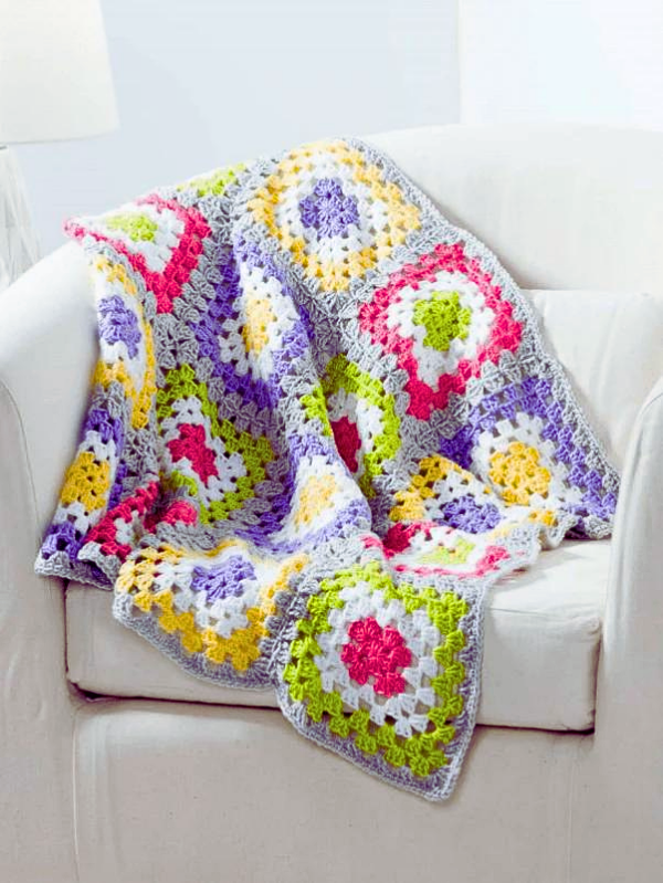 Manta Baby para Principiantes en Crochet Patrón Gratis - Crochetisimo