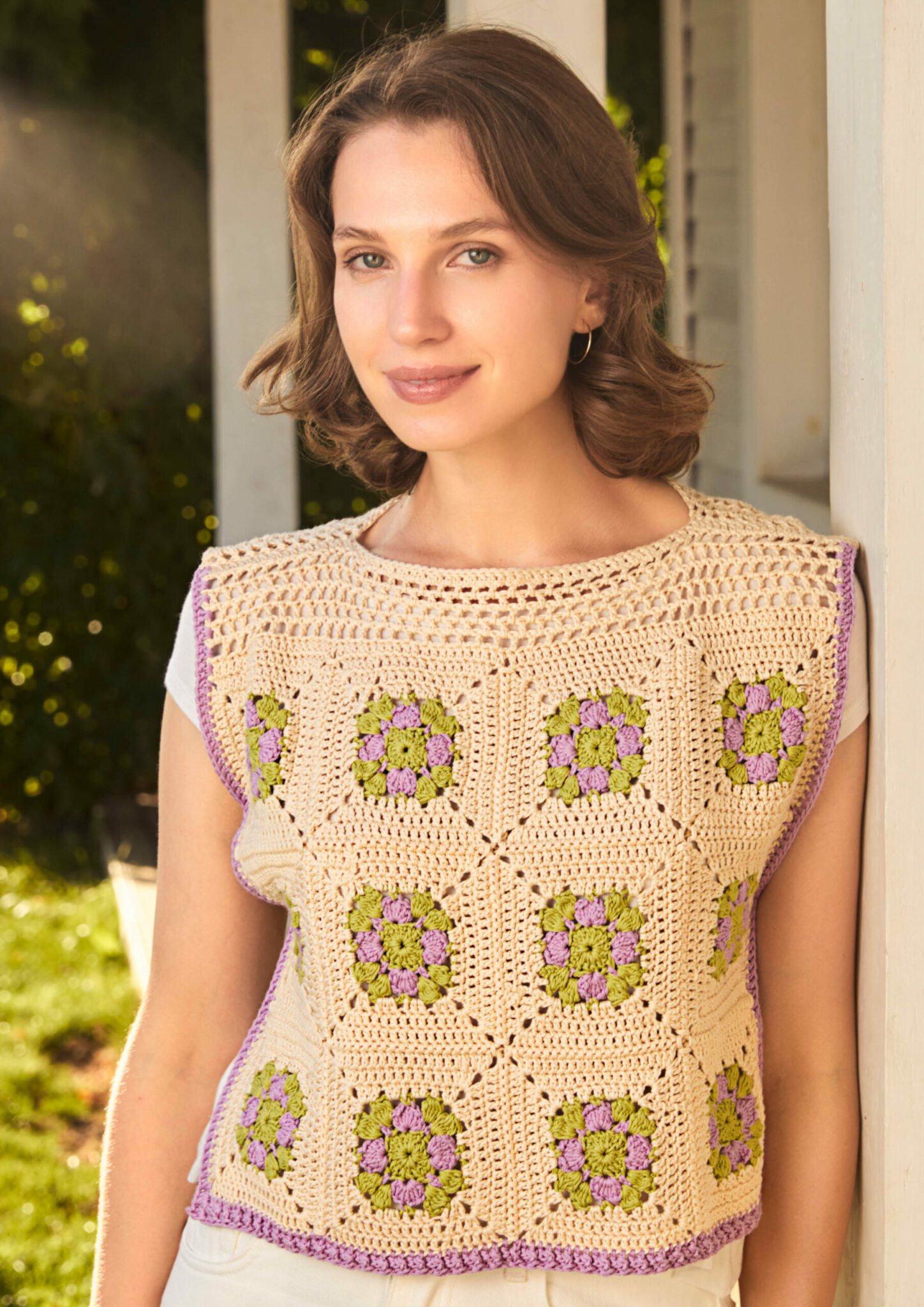 Chaleco Aisha en Crochet PATRÓN GRATIS - Crochetisimo