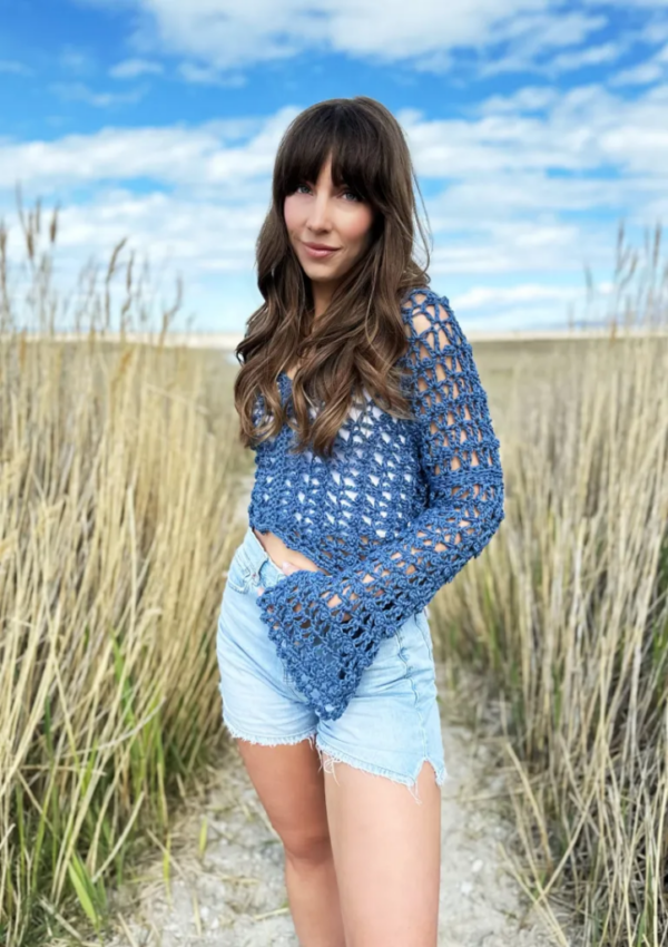 Top de Crochet Fresco y Moderno Patrón Gratis - Crochetisimo