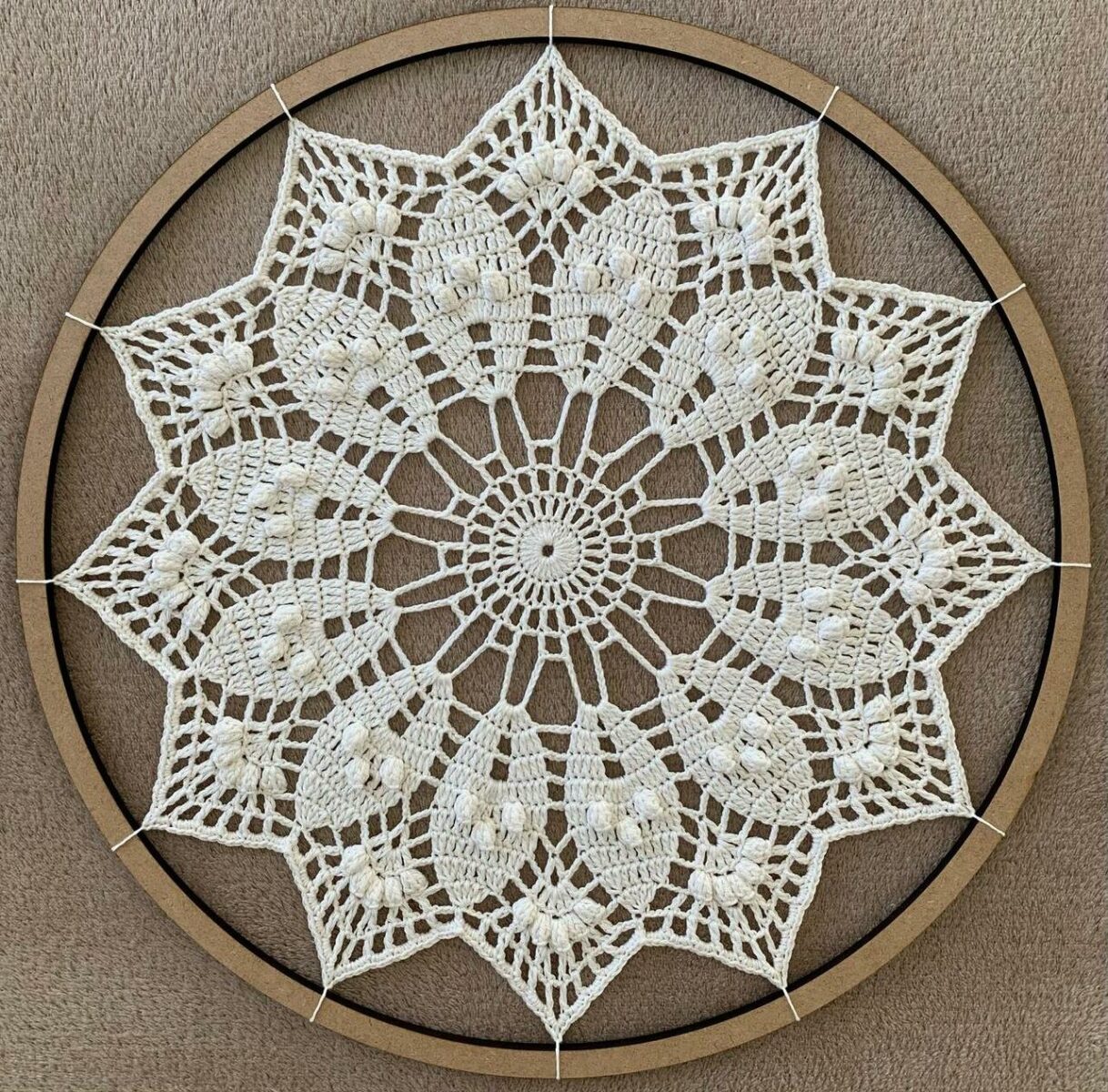 Mandala Venus en Crochet Patron Gratis - Crochetisimo