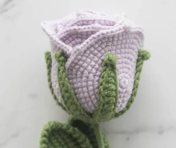 Técnica Sencilla para Rosas Patrón en Crochet Gratis