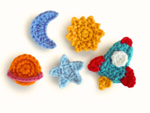 Aplicaciones la NASA en Crochet PATRON GRATIS - Crochetisimo