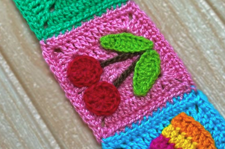 ¡Enamórate del crochet! Banda de Granys Temáticos PATRÓN - Crochetisimo